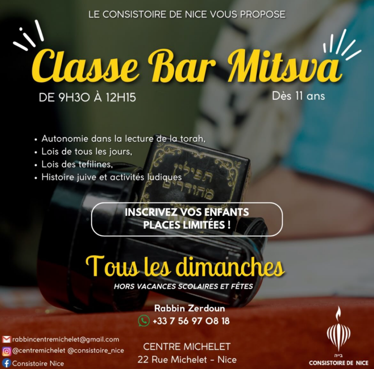 Synagogues – Consistoire de Nice